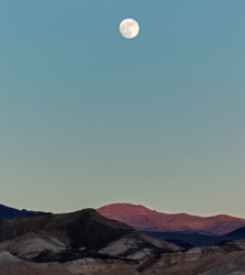 Death Valley Moon Rising - Photo Blog by Rajan Parrikar